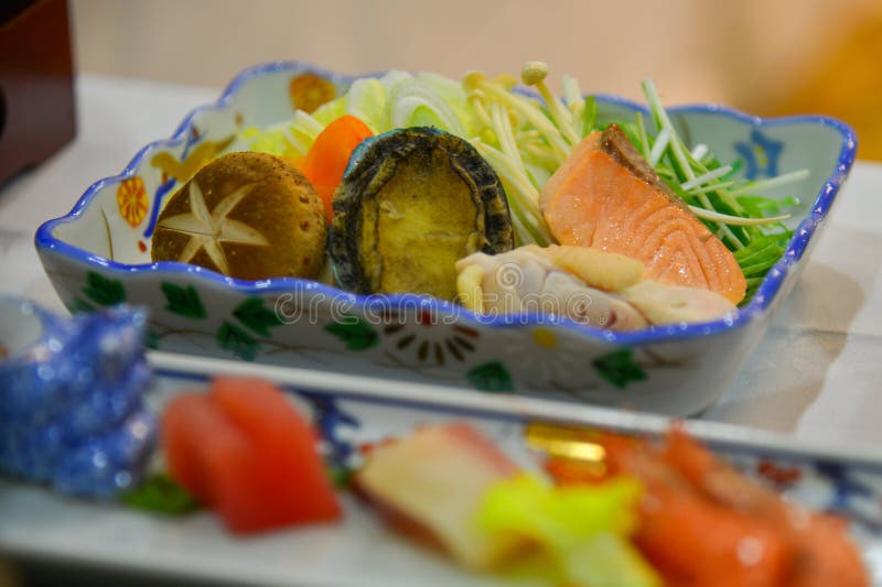 Pasto Giapponese Per La Cena Fotografia Stock - Immagine di asiatico ...
