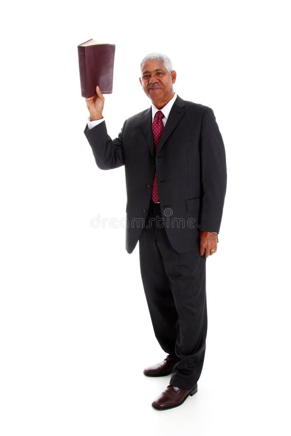 Smiling Pastor stock image. Image of black, beard, father - 398685