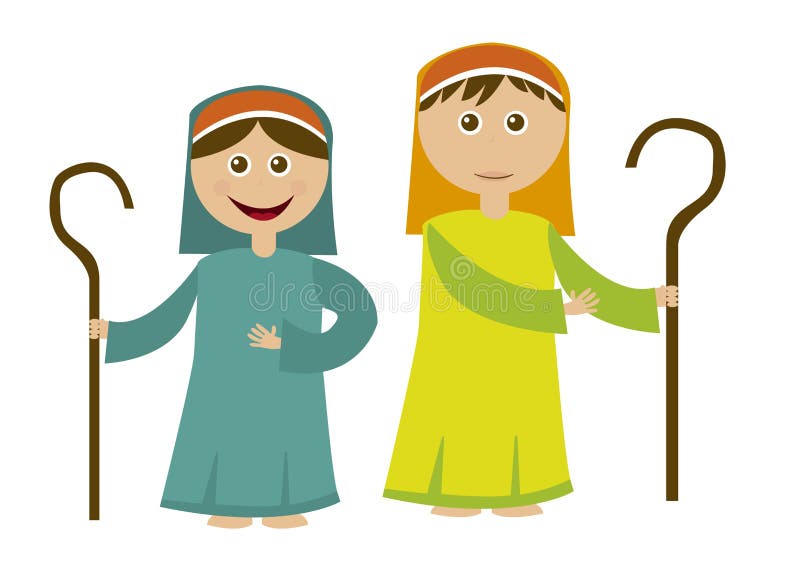 Pastor ilustración del vector. Ilustración de prado, emociones - 21653749