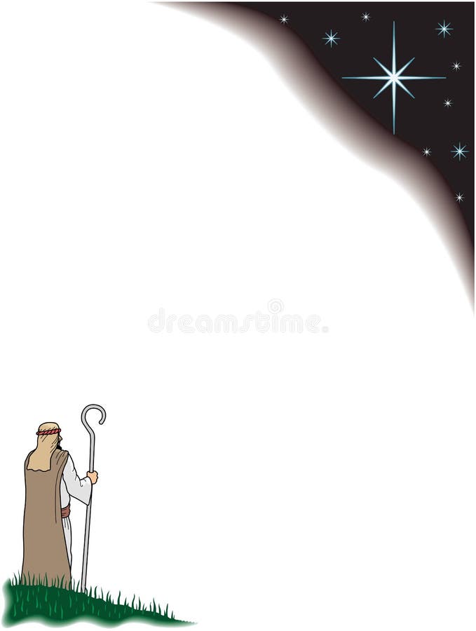 Pastor Border Vetora Illustration Ilustração do Vetor - Ilustração de ...