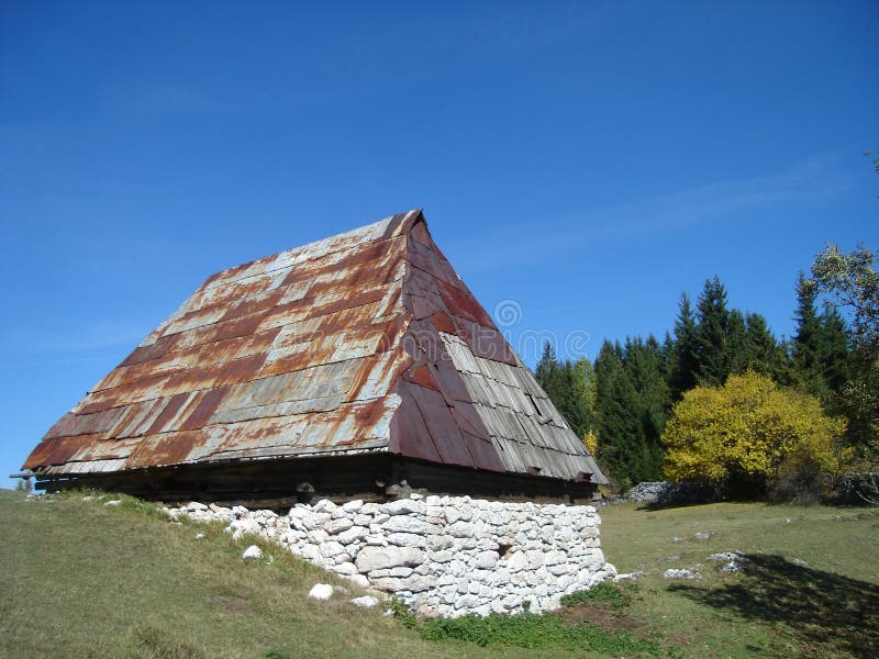 Pastoral mountain home stock photo. Image of rural, facade - 6787566