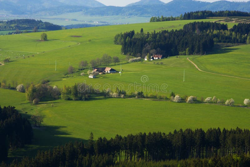 Pastoral scenery stock image. Image of landscape, natural - 79087815
