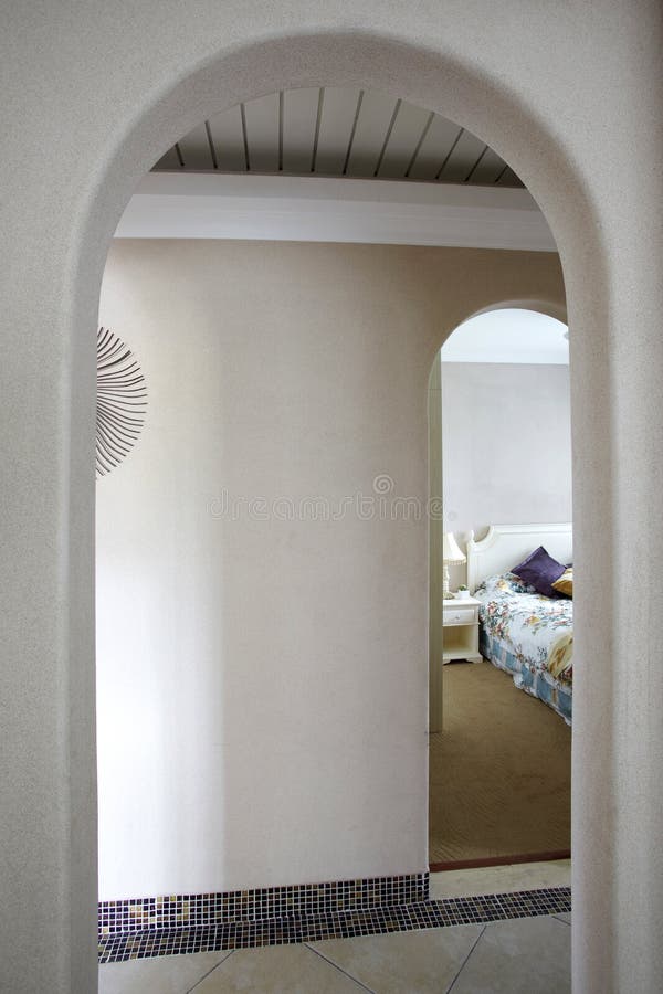 The Pastoral Style Living Room Stock Photo - Image of furniture, chair ...