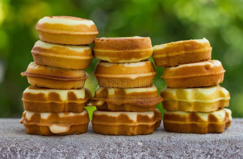 Slice Round with Air Compressor. Stock Photo - Image of heat, outside ...