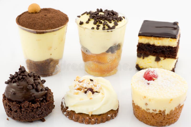 Pastries stock photo. Image of mignon, cocoa, mini, ganache - 44745986