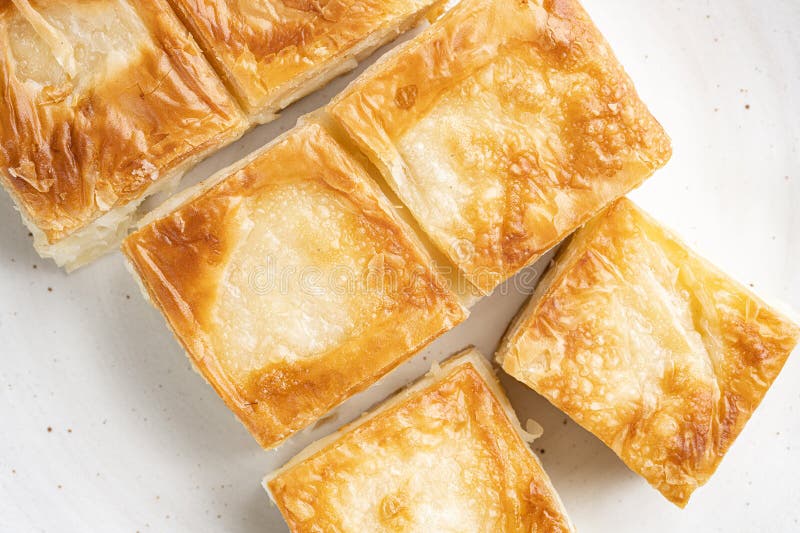Pastries Kol Boregi, Sigara Boregi, on White Stone Table Background ...