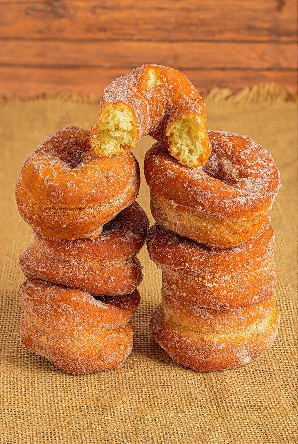 Pastry Art: Anise Donuts in Rustic Presentation Stock Photo - Image of ...