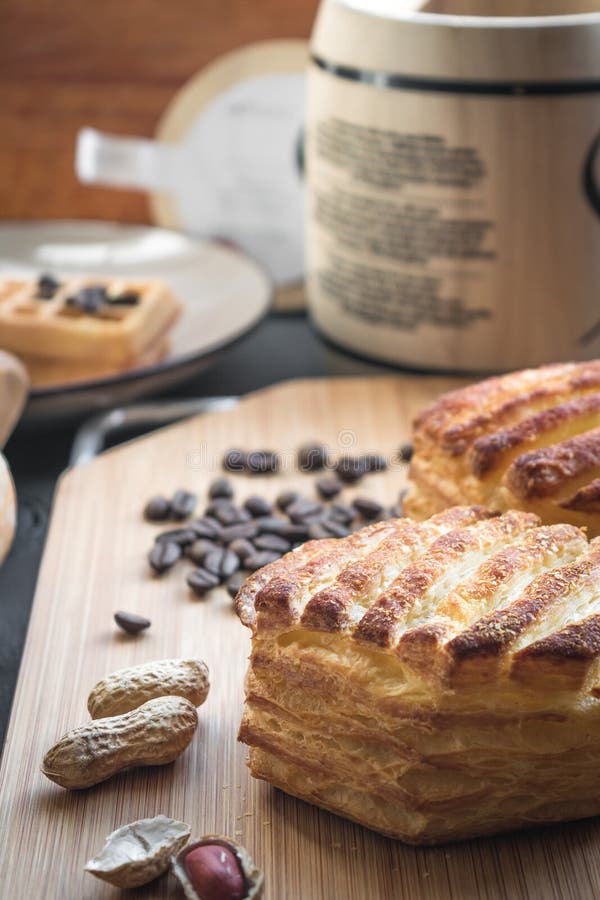 Pastry breakfast stock image. Image of table, beans, fresh - 81641335