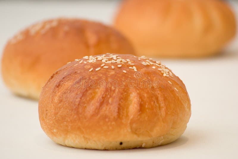 Pastry Buns stock image. Image of crust, rolls, puffy, supper - 562265