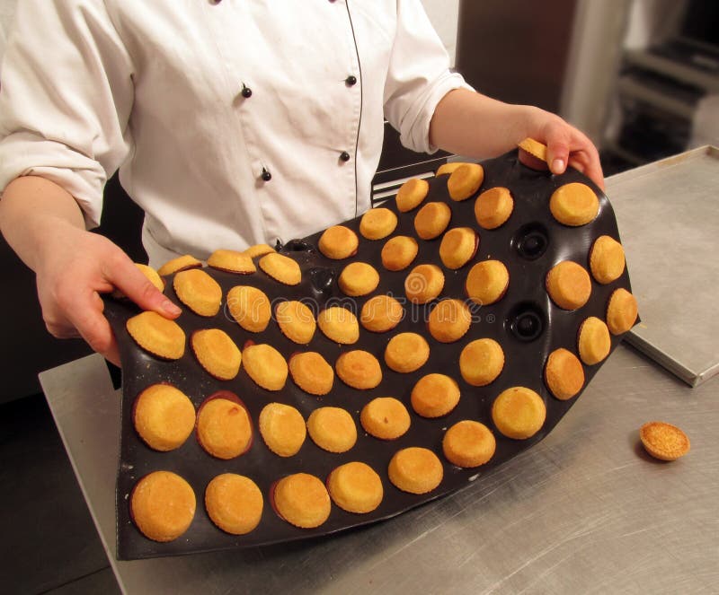 Pastry Chef Preparing Sweets Stock Photo - Image of sweets, party ...