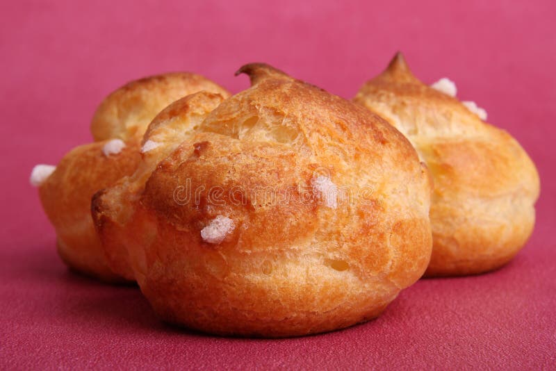 Pastry choux stock image. Image of chouquette, bake, sugar - 18171615