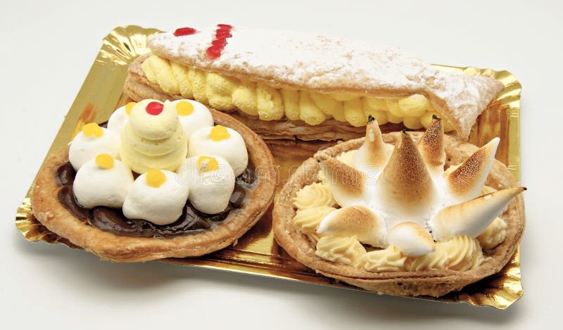 Pastry cream stock image. Image of pastries, decorated - 31097759