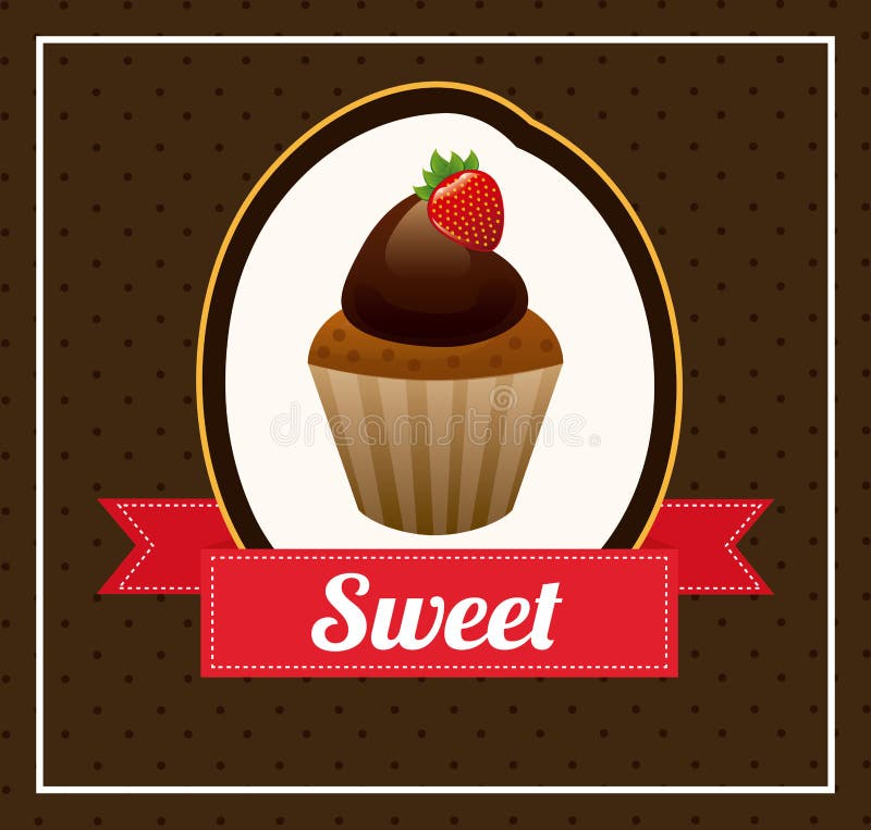 Pastry design stock vector. Illustration of graphic, menu - 45432873