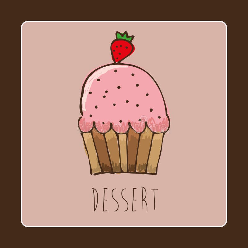 Pastry design stock vector. Illustration of happy, icon - 47341327