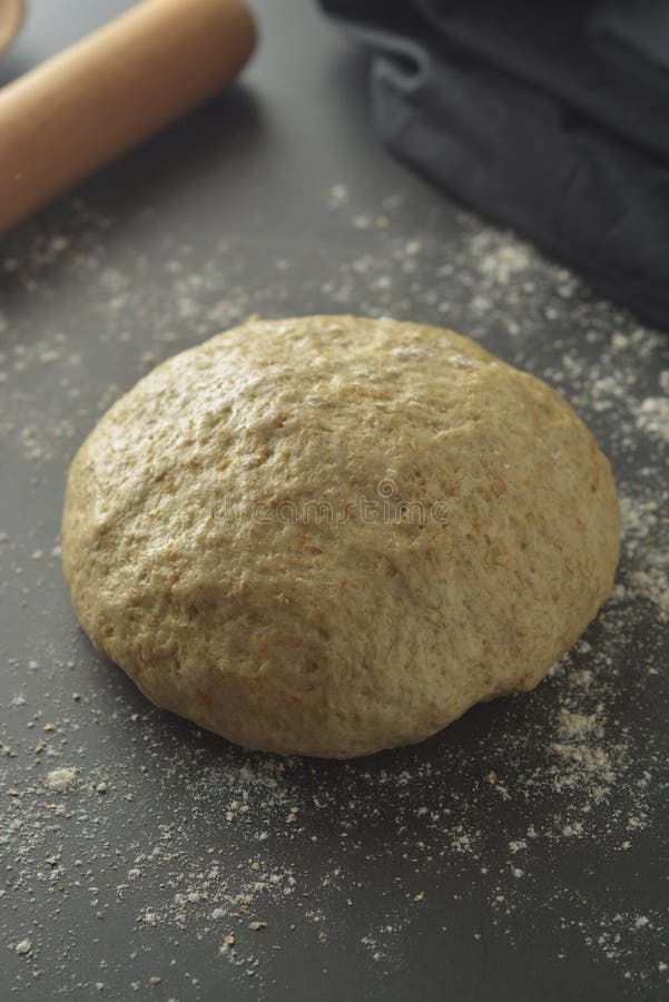 Pastry Dought Cooking Process for Baking Bread, Italian Pizza, Pasta or ...