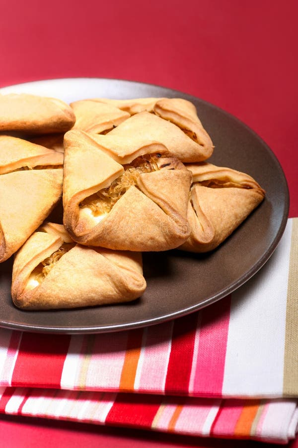 Pastry filled with cabbage stock image. Image of dinner - 39345761