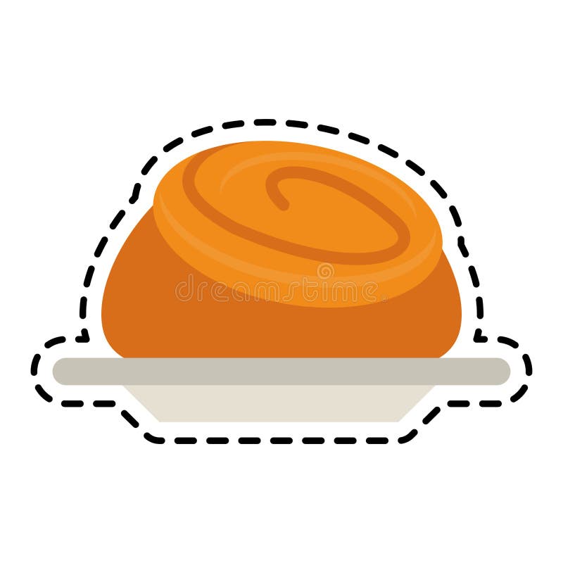 Pastry icon image stock vector. Illustration of badge - 87606671
