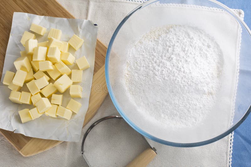 Pastry Ingredients stock photo. Image of flour, cutter - 37857954