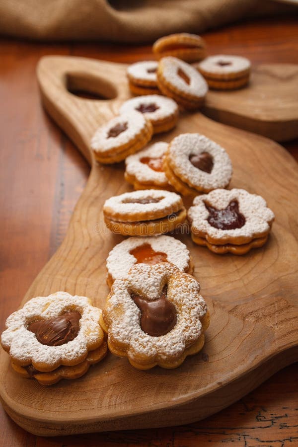 Pastry mignon with cream stock photo. Image of bakery - 79431760