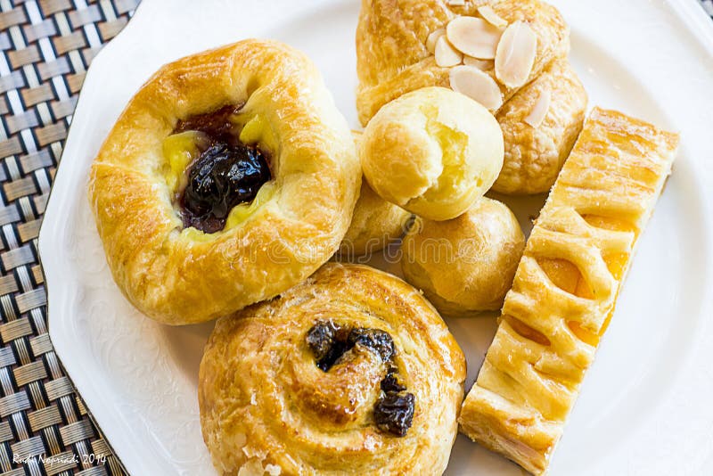 The Pastry S with High Light Stock Photo - Image of food, pastrys ...