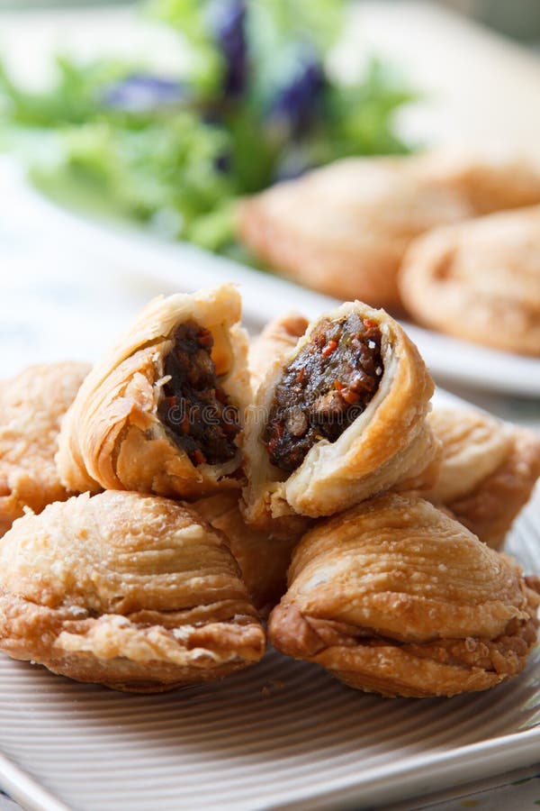 Pastry samosas stock image. Image of fresh, cuisine, cooking - 32097357