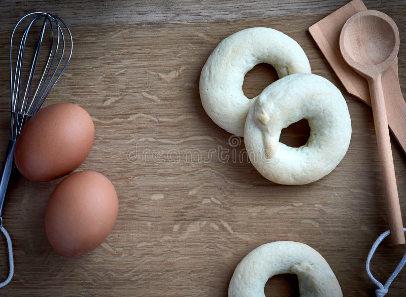 Pastry Utensils, Spoons, Pastry Beater, with Some Eggs, and Anisette ...