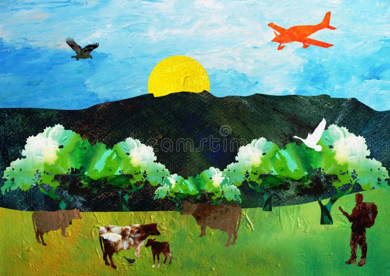 Number 10 Animal Tracing Flash Card Stock Vector - Illustration of ...