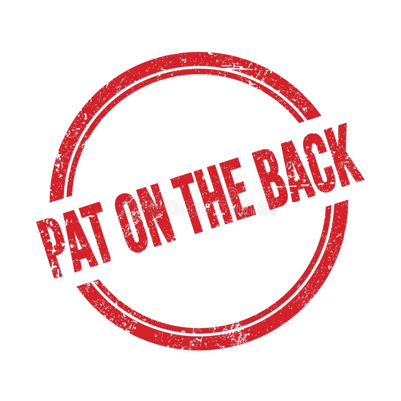 Back Pat Stock Illustrations – 325 Back Pat Stock Illustrations ...
