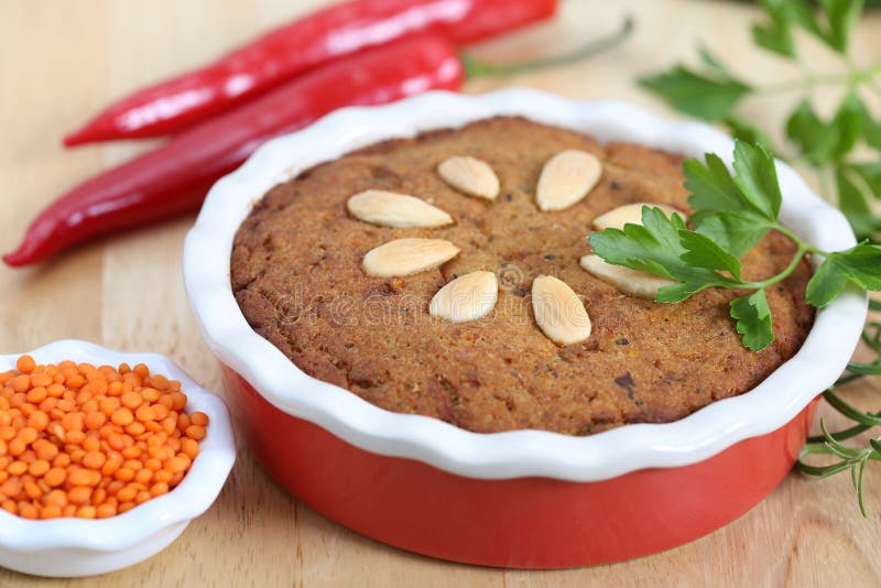 Pat with Meat and Vegetables. Stock Photo - Image of rustic, wooden ...