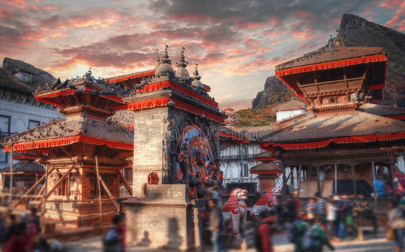 Patan stock image. Image of stone, people, city, himalayas - 274732099