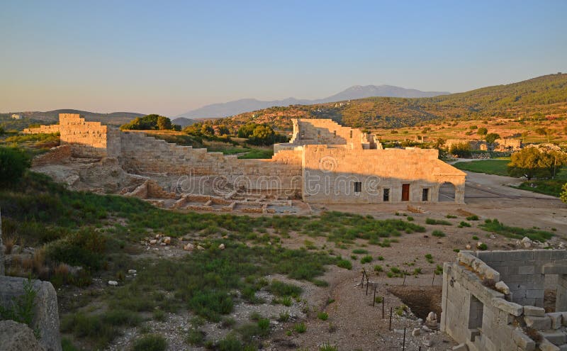 Patara Ancient City - Antalya Stock Photo - Image of monastery ...