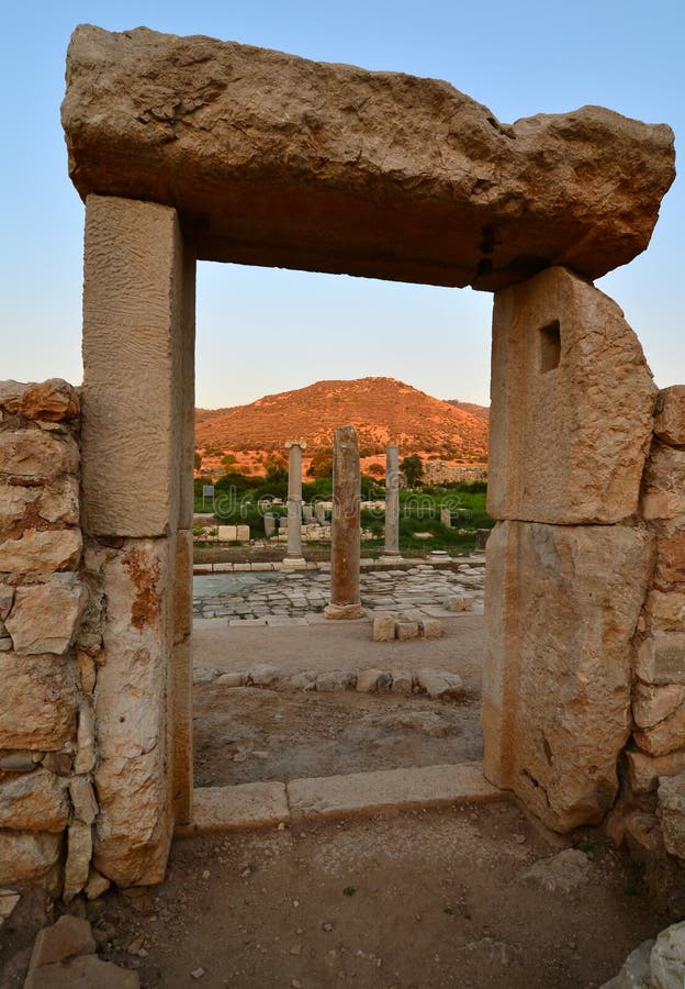 Patara Ancient City - Antalya Stock Image - Image of column, wall ...