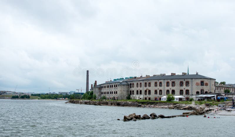Panorama Della Fortezza-prigione Del Mare Di Patarei Immagine Stock ...
