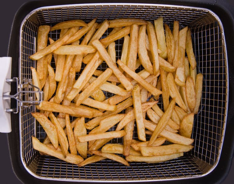 Patat frites stock image. Image of golden, chips, french - 10734491