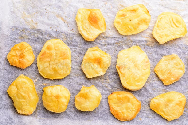 Patata De Las Ruedas Cocida En El Horno Foto de archivo - Imagen de ...