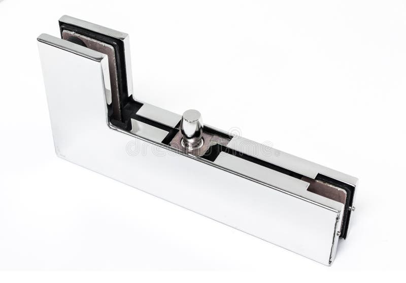 Patch Fittings for Door Glass Stock Photo - Image of glass, entrance ...