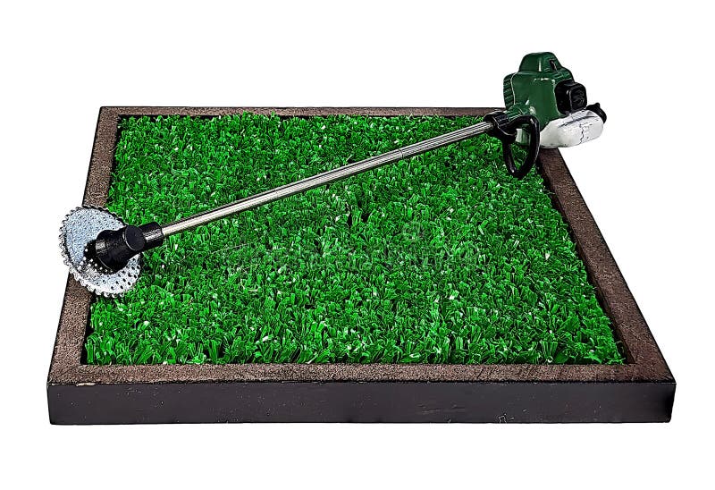 Patch of Grass with Metal Detector Stock Photo - Image of lawn, search ...