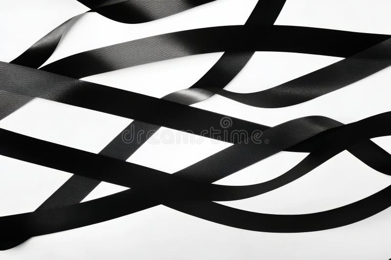 Patch Mockup of a Rectangular Black and White Embroidered Patch Stock ...