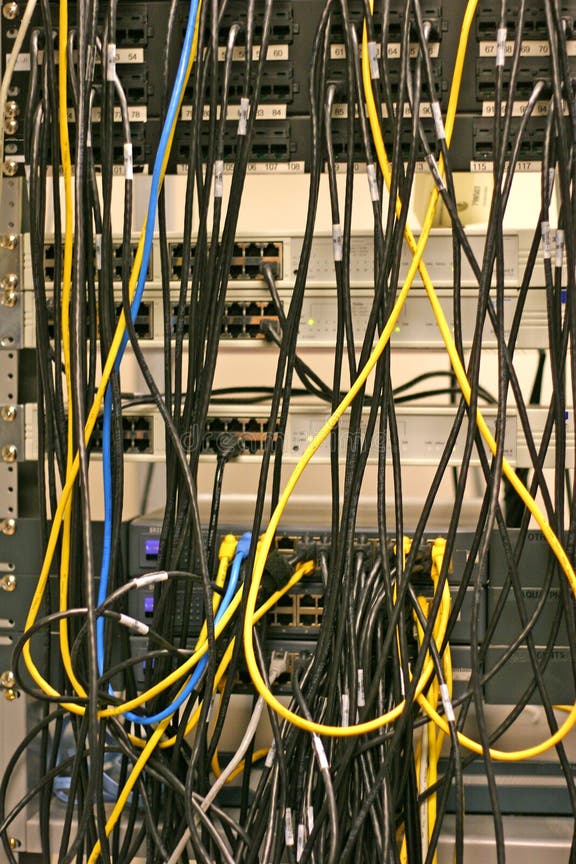 Patch Panel stock image. Image of tech, ethernet, networking - 1473985