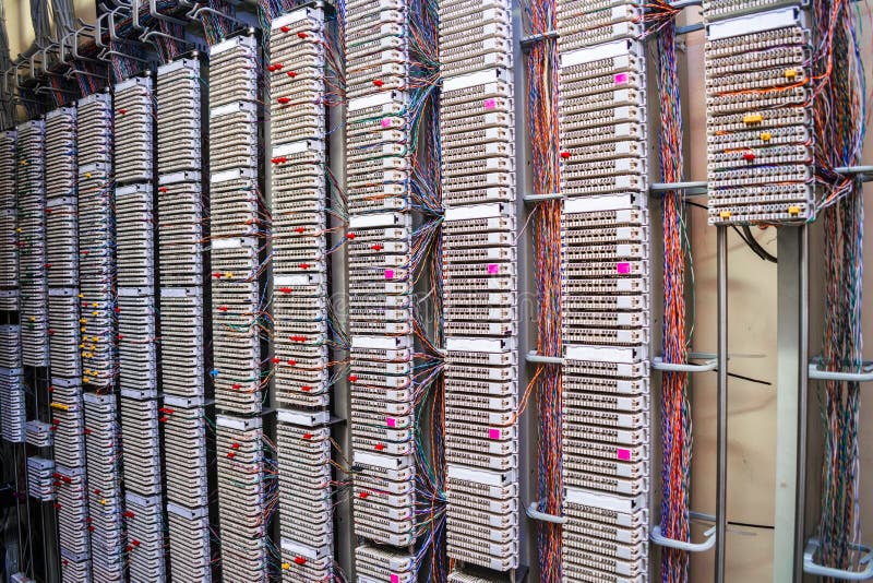 The Telephone Switchboard is Located in the Server Room. Patch Panel Ip ...