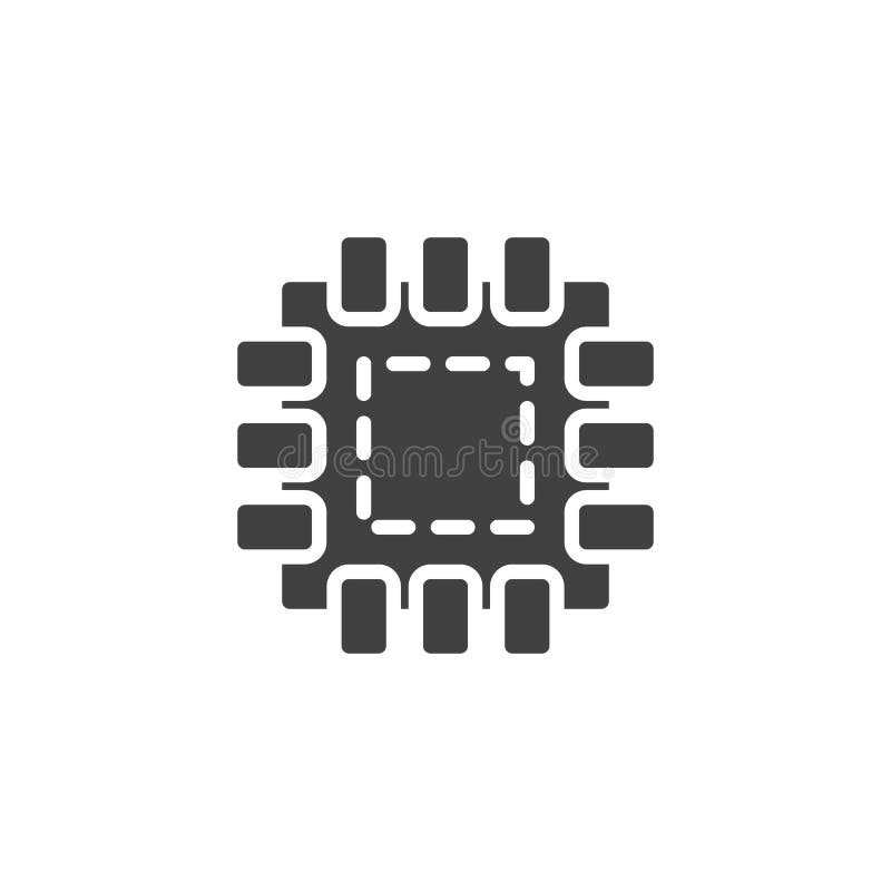 Patch panel vector icon stock vector. Illustration of solid - 128311793