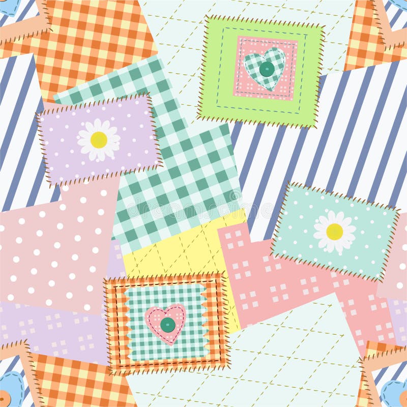 Giraffe patchwork pattern stock vector. Illustration of green - 34616902