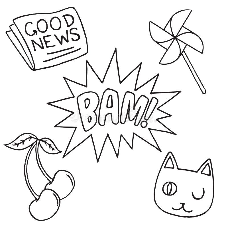 Newspaper Patches Stock Illustrations – 6 Newspaper Patches Stock ...