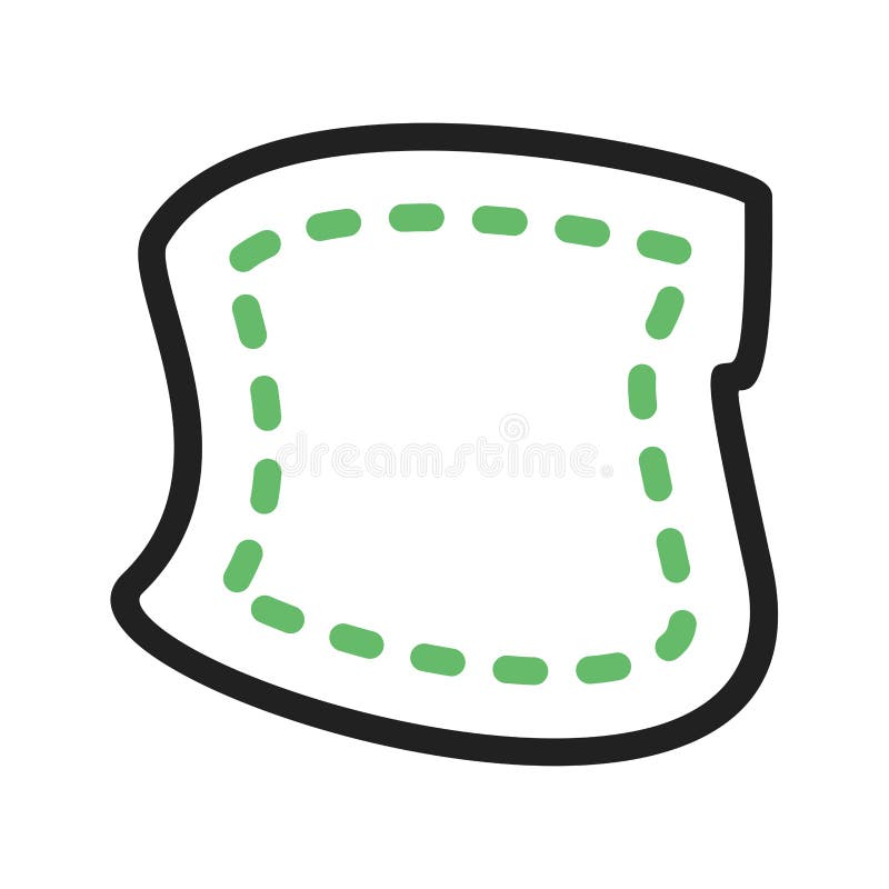 Patch stock vector. Illustration of textile, color, pattern - 101087174