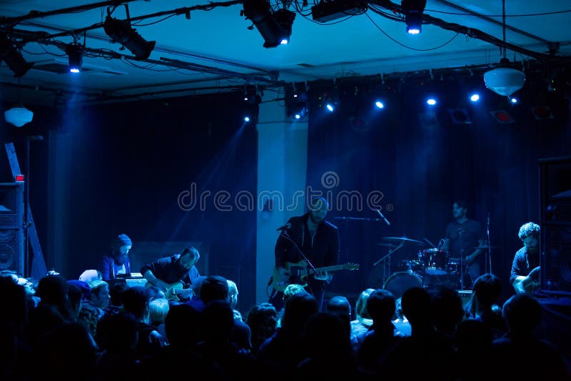 This Patch of Sky Postrock Band Performance Editorial Photo - Image of ...