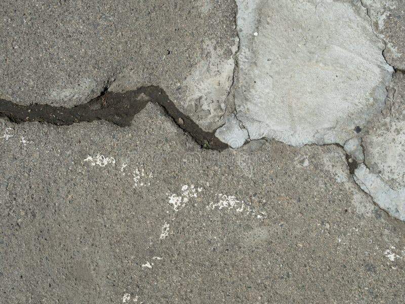 Patched Cracked Stone Texture Stock Image - Image of asphalt, textured ...