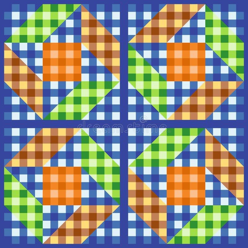 Patchwork stock vector. Illustration of handmade, design - 25353867