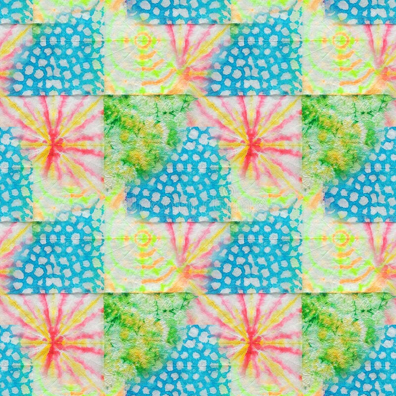 Patchwork Abstract Background, Made of Stock Illustration ...