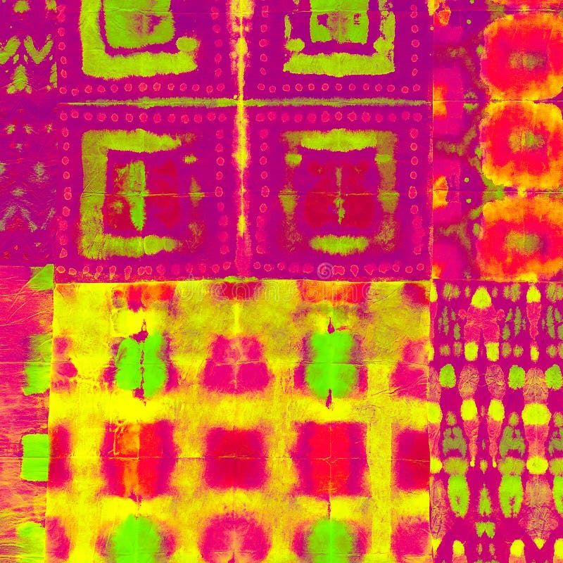 Patchwork Abstract Background, Made of Stock Illustration ...