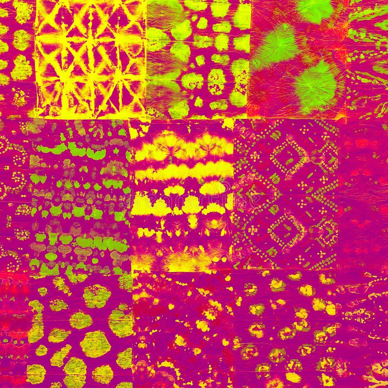 Patchwork Abstract Background, Made of Stock Illustration ...